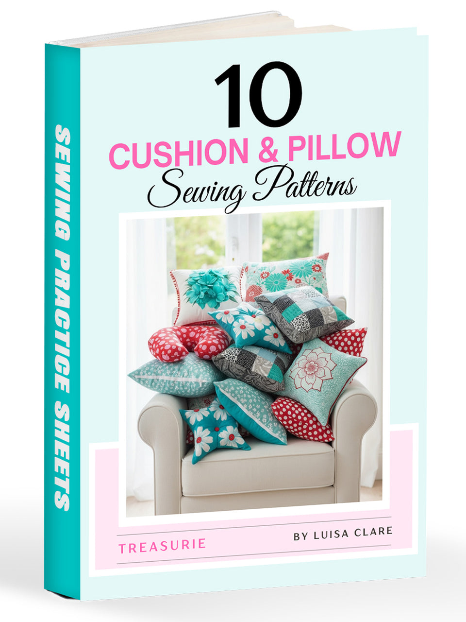 10 Pillow Sewing Patterns BUNDLE – TREASURIE