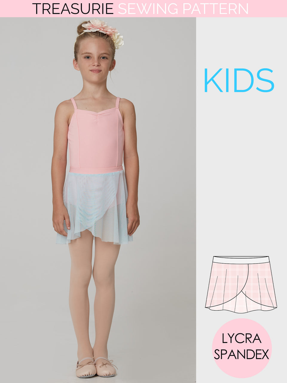 Girls Ballet Skirt Sewing Pattern – TREASURIE