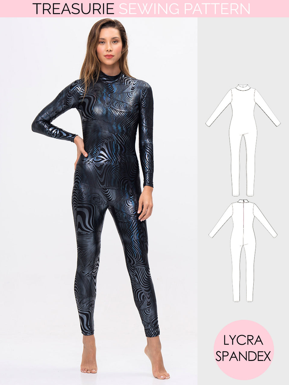 Bodysuit Pattern - WOMENS - (W71-L) – TREASURIE