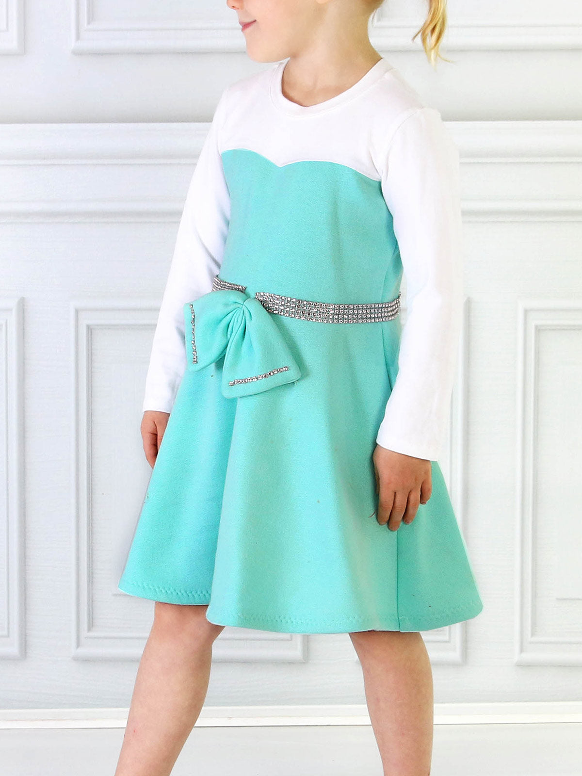 Elise Girls Dress Sewing Pattern – TREASURIE