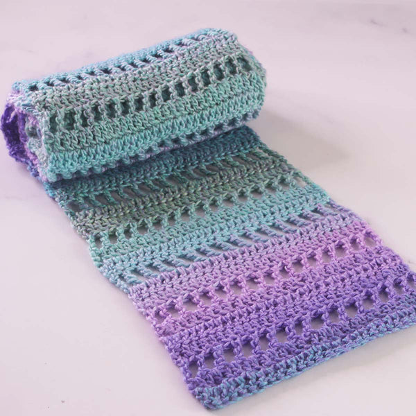 Mesh Scarf Crochet Pattern PDF – TREASURIE