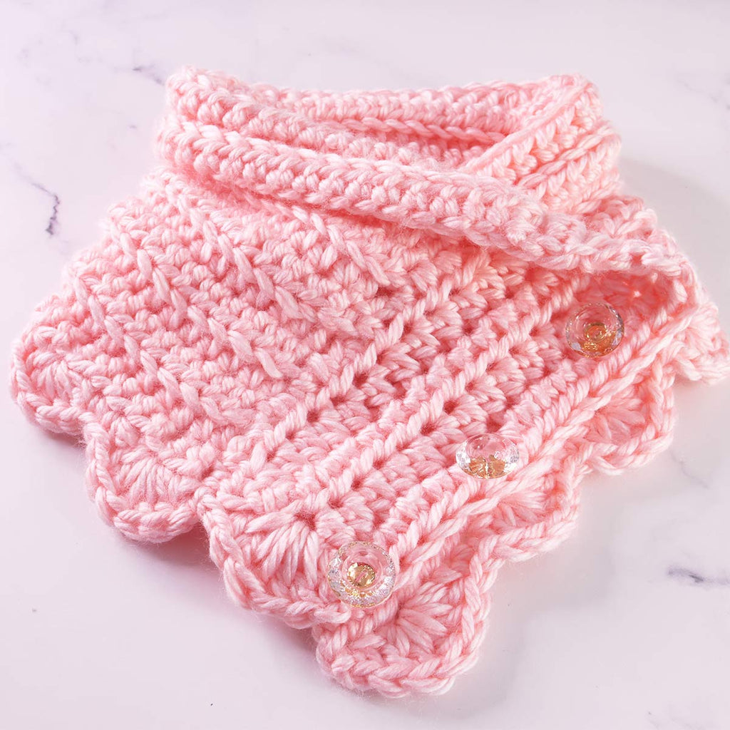 Chunky Neck Warmer Crochet Pattern – TREASURIE