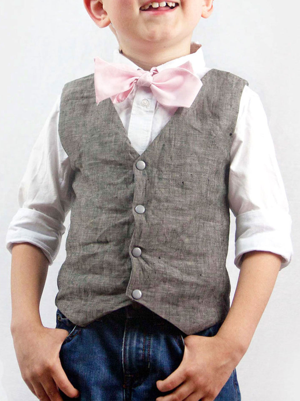 Boys Lined Vest Sewing Pattern – TREASURIE