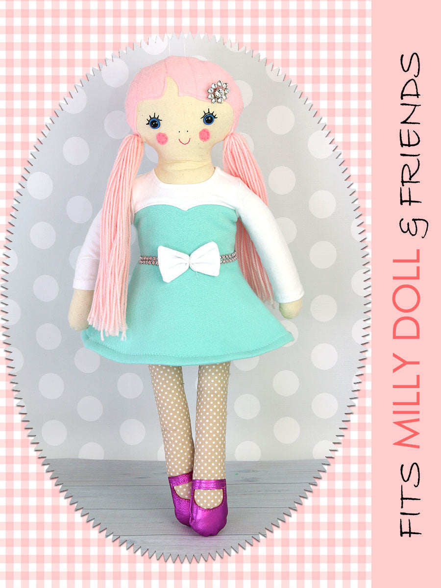 18 inch doll dress sewing pattern - Elise Pattern – TREASURIE