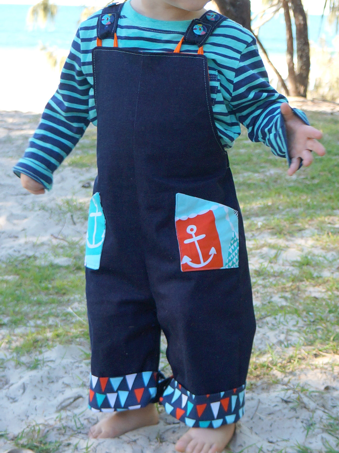 Charlie Romper Sewing Pattern – TREASURIE