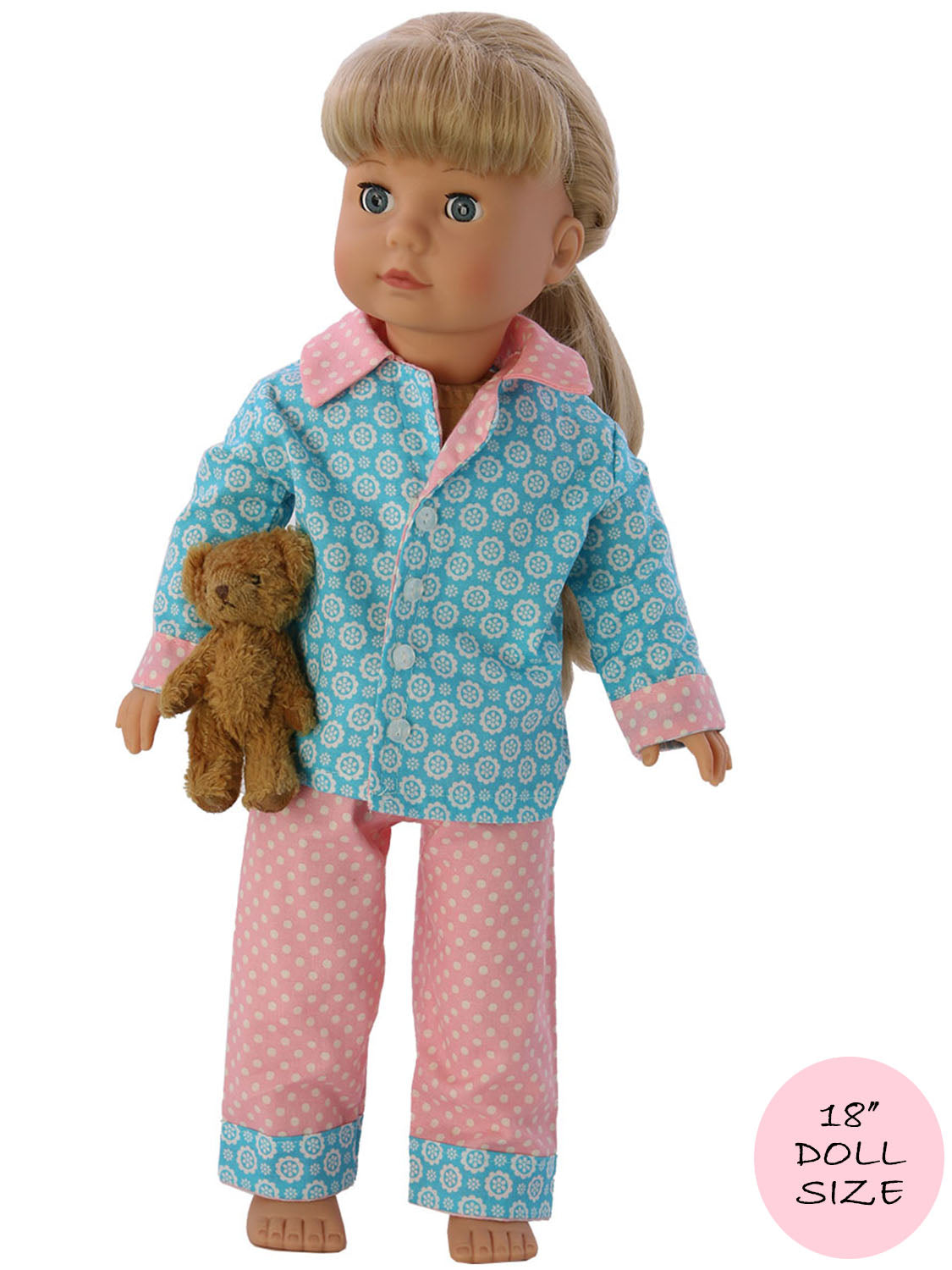 18 inch doll pajamas sewing pattern – TREASURIE