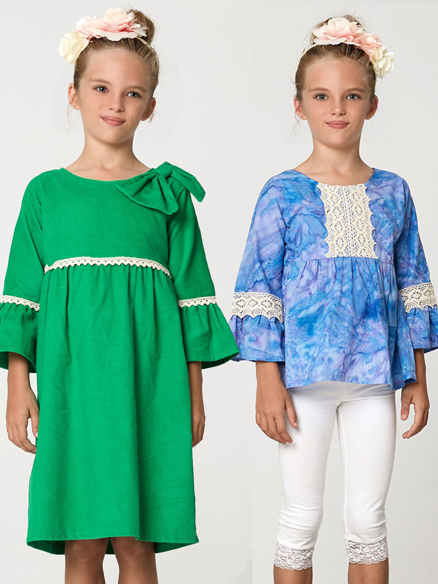 Girls Dress Patterns – Sewing Dress Patterns for Girls – TREASURIE