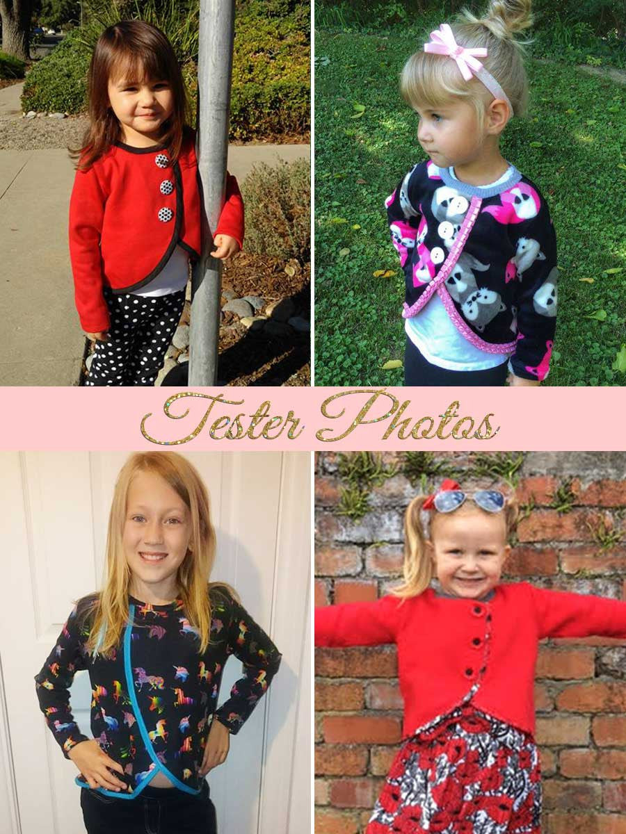 Molly Girls Top Sewing Pattern – TREASURIE