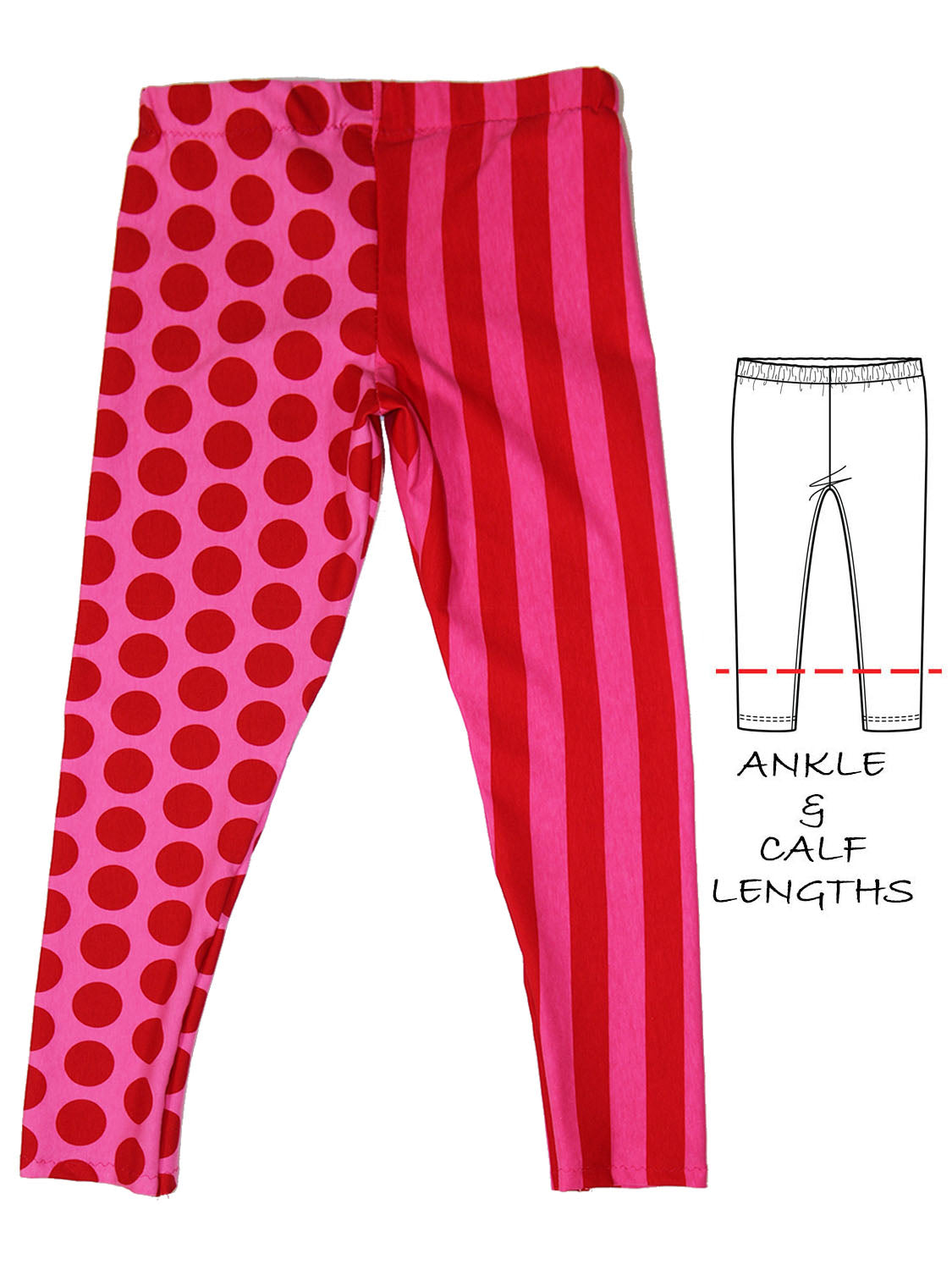 Girls Leggings Sewing Pattern – TREASURIE