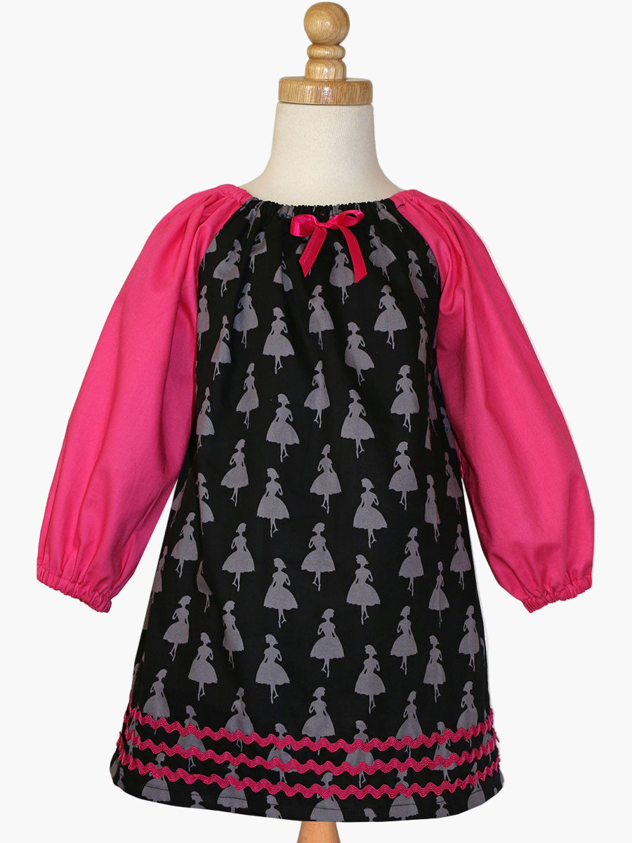 Anna Peasant Dress Sewing Pattern – TREASURIE