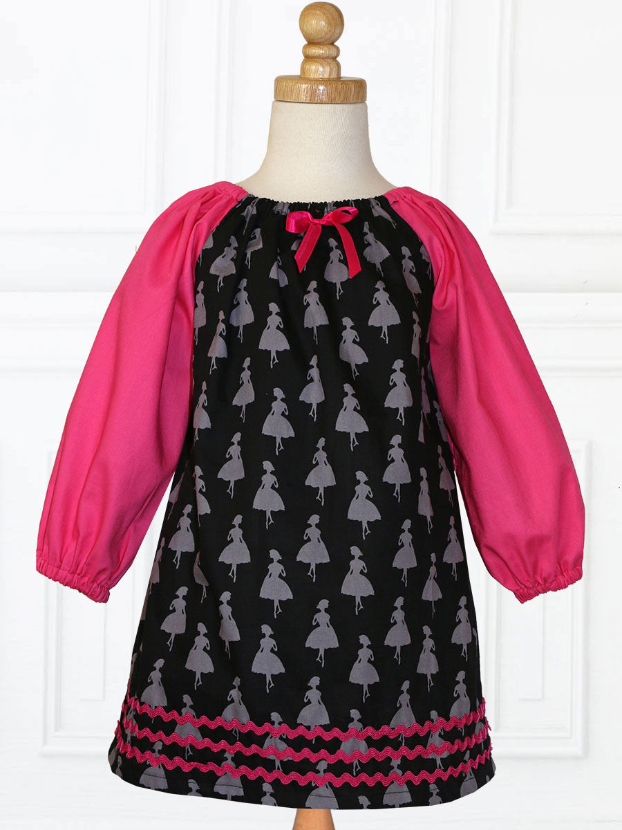 Anna Peasant Dress Sewing Pattern - Baby – TREASURIE
