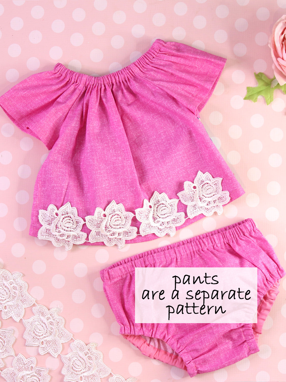 Natalie BABY Top Sewing Pattern – TREASURIE