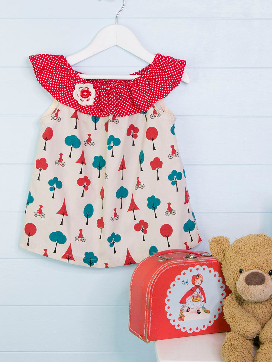 Rosemary Baby Top Sewing Pattern – TREASURIE