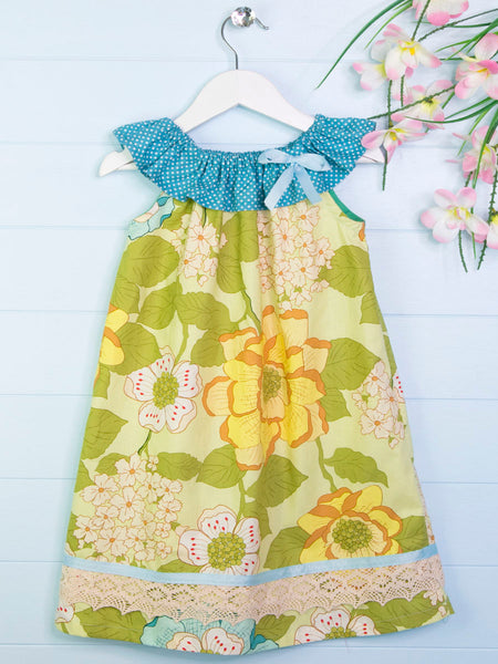 Susie Peasant Dress Sewing Pattern – TREASURIE