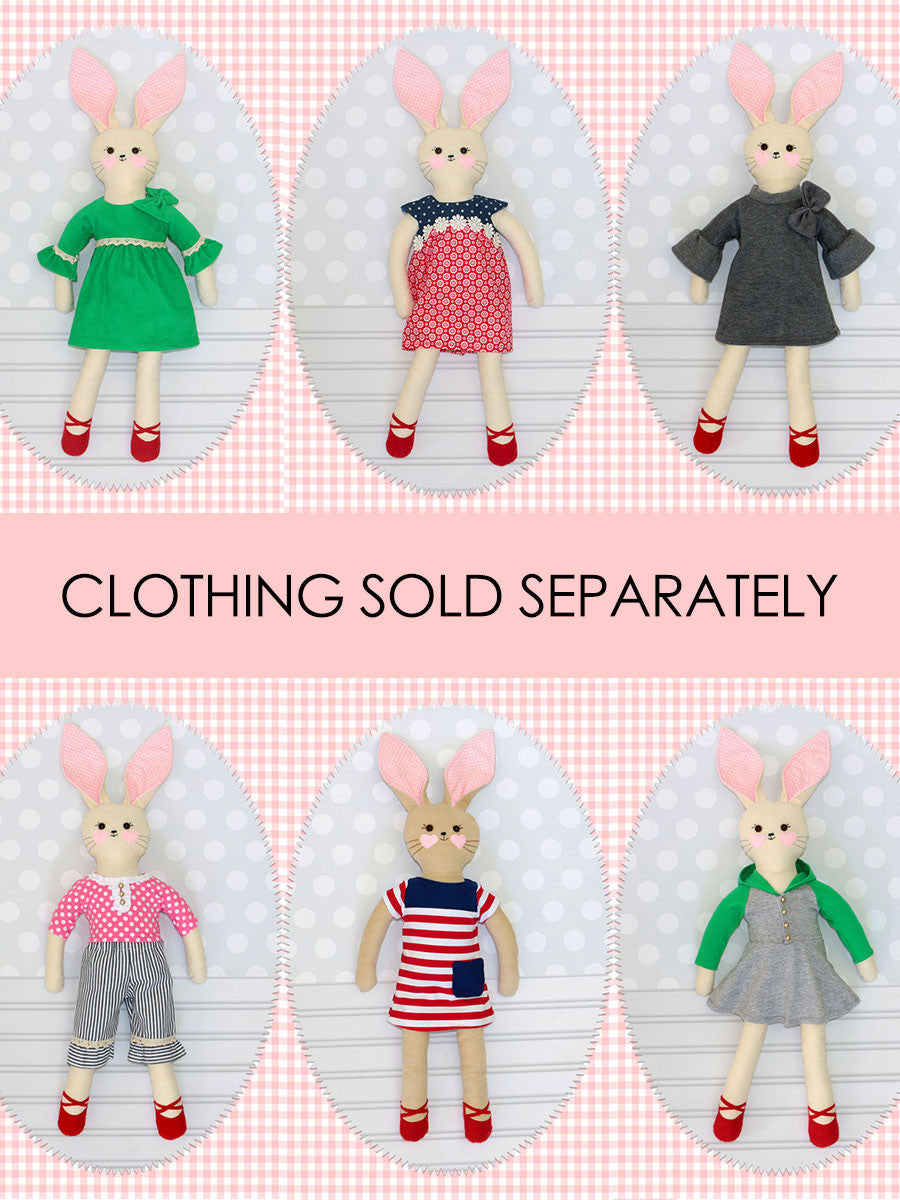Rachel Rabbit TOY sewing pattern – TREASURIE