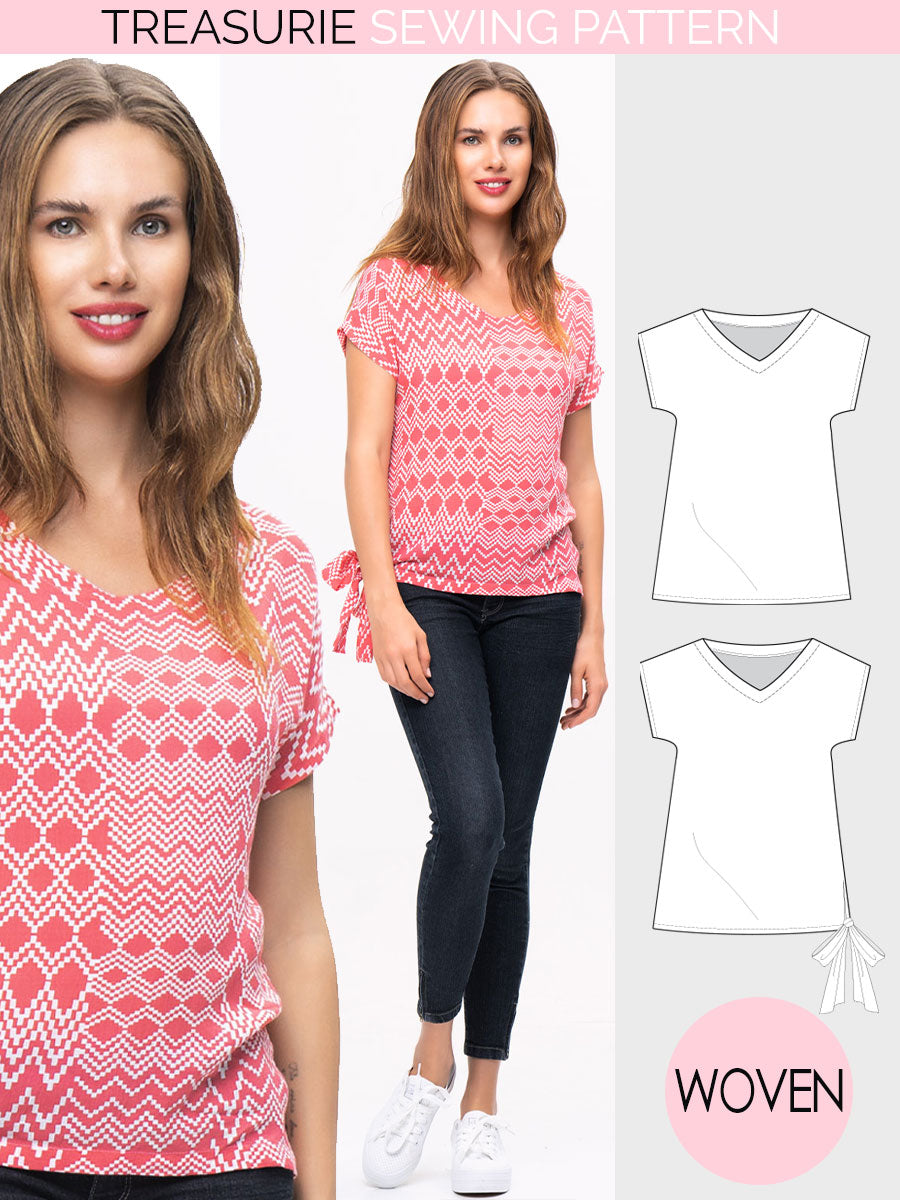 Womens Sewing Patterns - Clothes Patterns for Women – TREASURIE